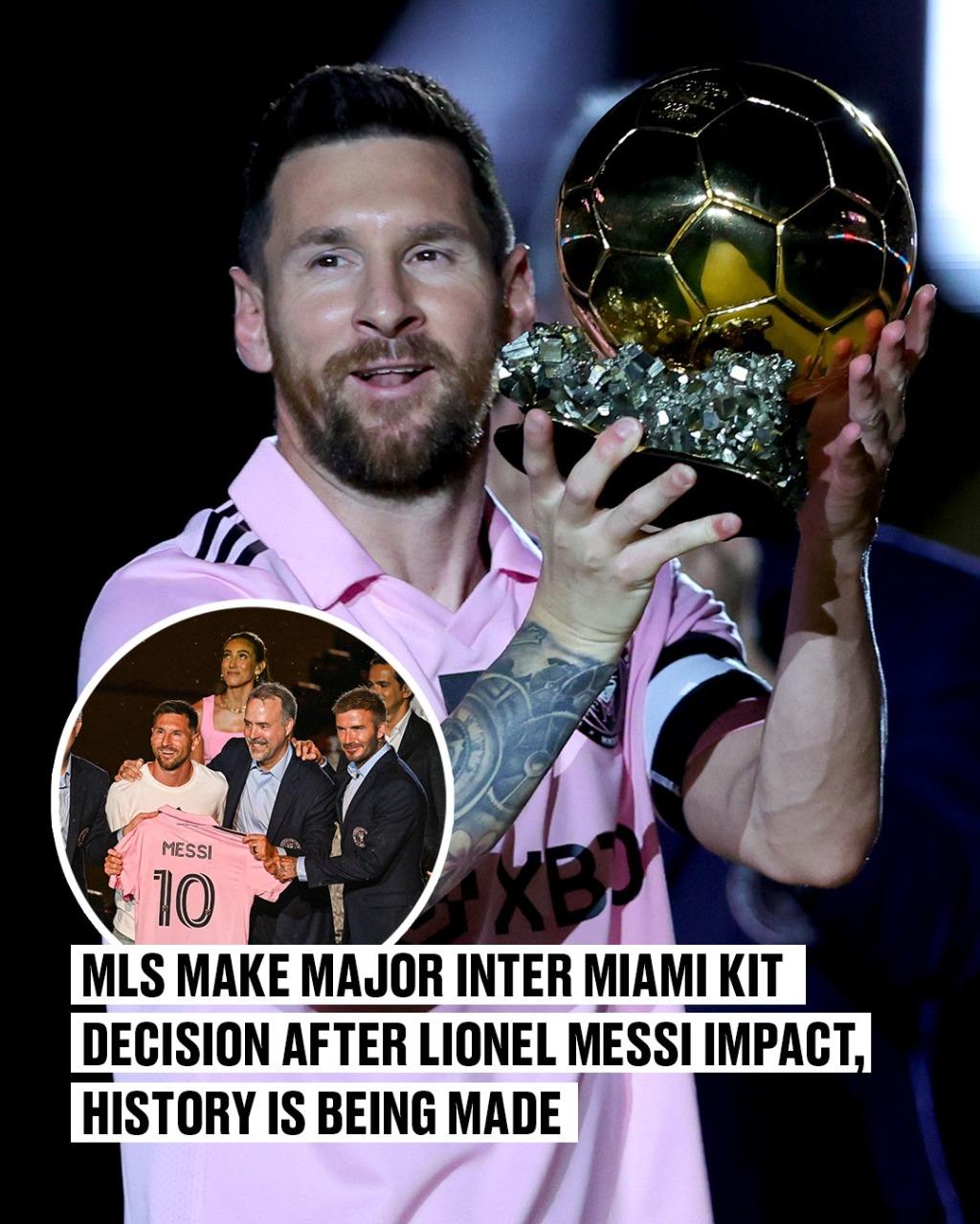 MLS make Inter Miami kit decision after Lionel Messi impact - News