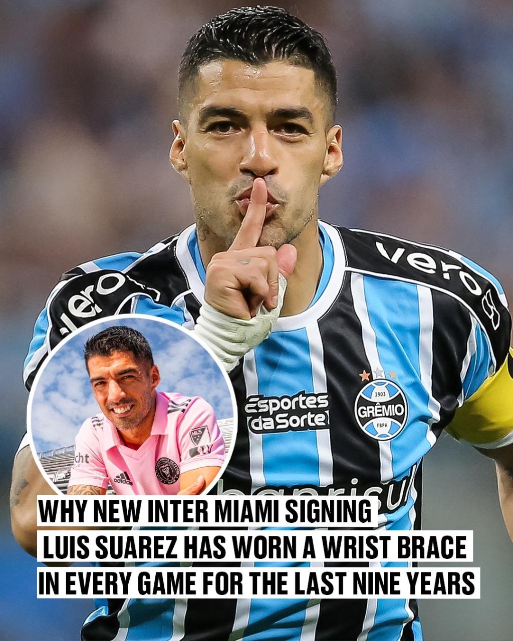 The reason behind why new Inter Miami signing Luis Suarez still wears a ...