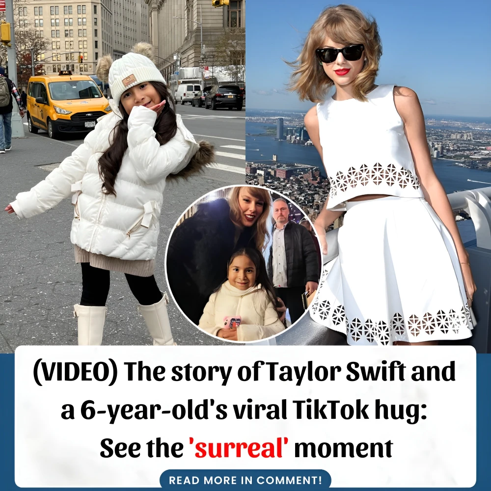 The story of Taylor Swift and a 6-year-old's viral TikTok hug: See the 'surreal' moment - News