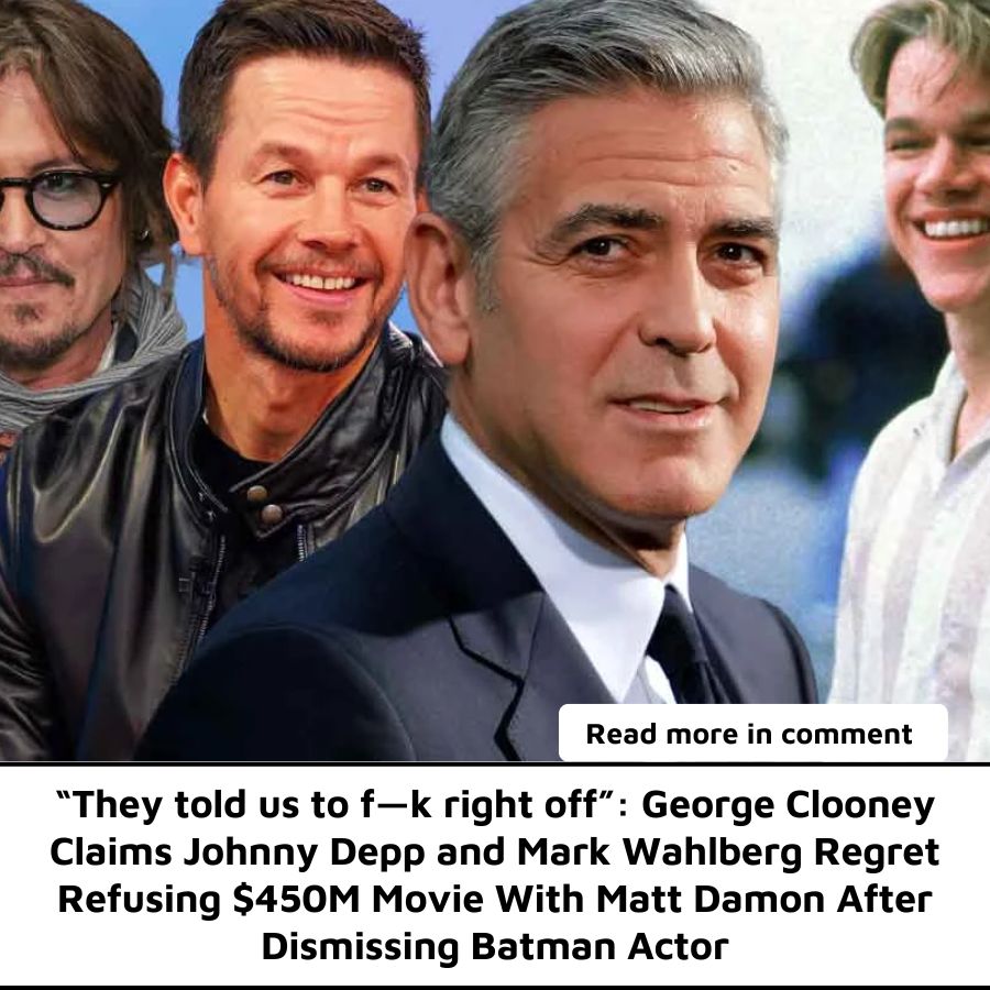 “They told us to f—k right off”: George Clooney Claims Johnny Depp and ...