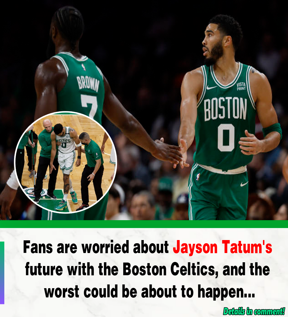 Fans are worried about Jayson Tatum's future with the Boston Celtics ...