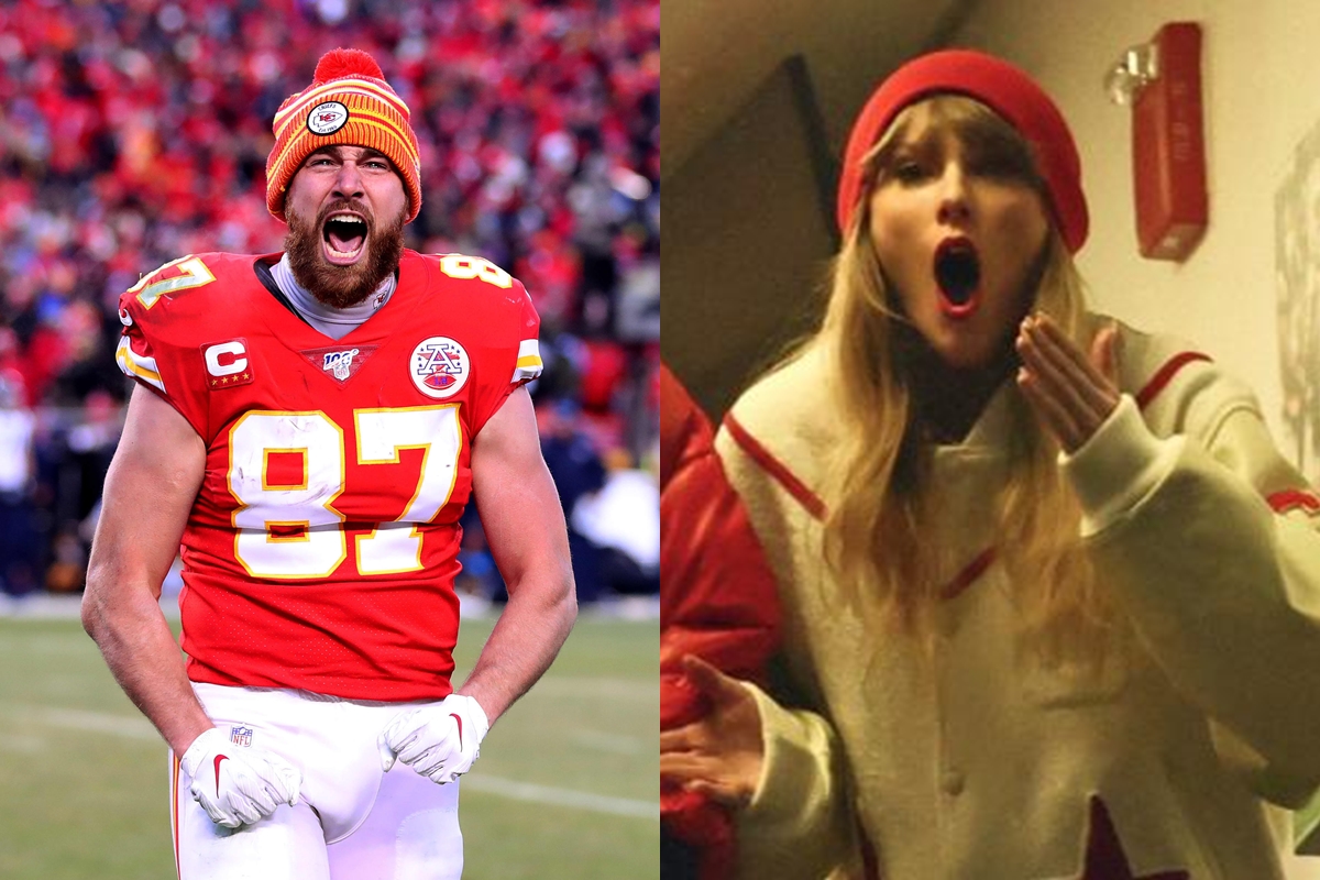Travis Kelce REVEALS his text message to Taylor Swift and his broken silence over engagement ...