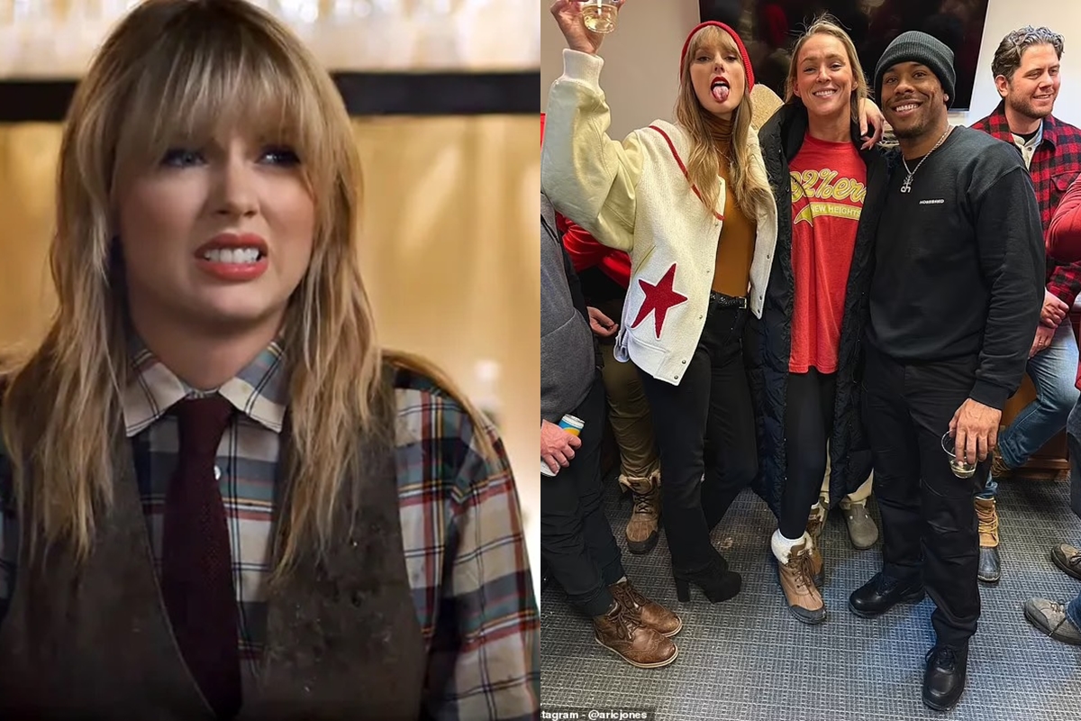 Fans have pointed out that one habit Taylor Swift seems to have is ...