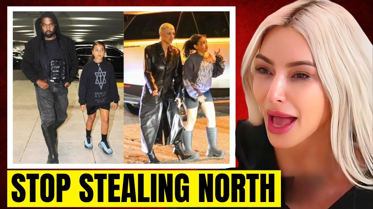 Kim Kardashian GONE MAD After North STAYS with Kanye West and Bianca in ...