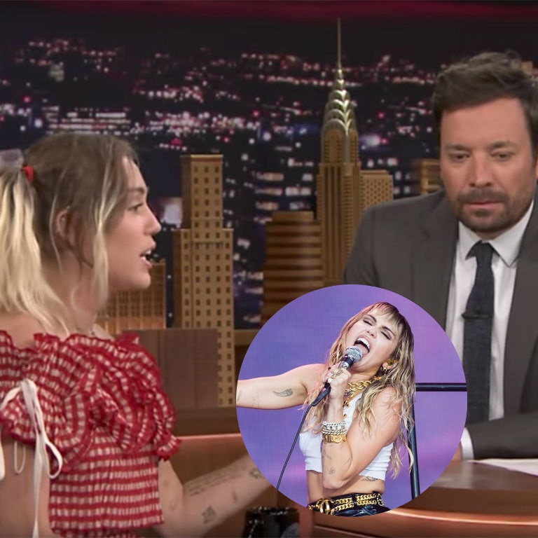 Miley Cyrus Says Jimmy Fallon Interviews Embarrassed Her Into Getting ...