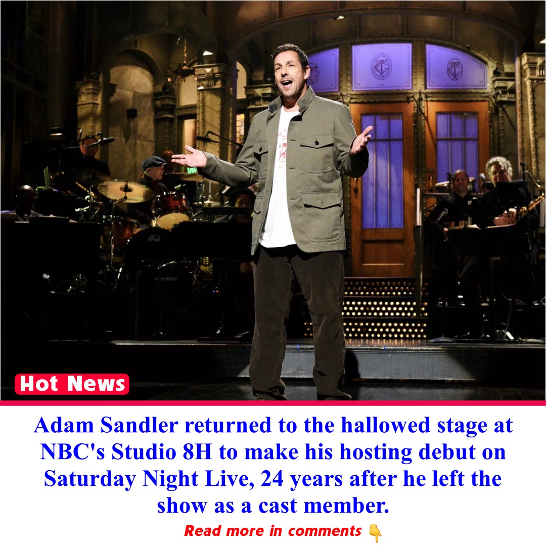 Saturday Night Live recap: Adam Sandler makes hosting debut, sings ...