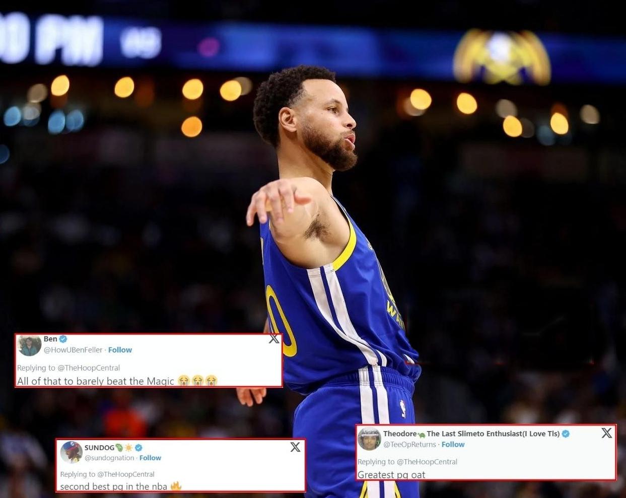 Once again, fans went crazy with thousands of tweets when witnessing Steph Curry's shocking ...