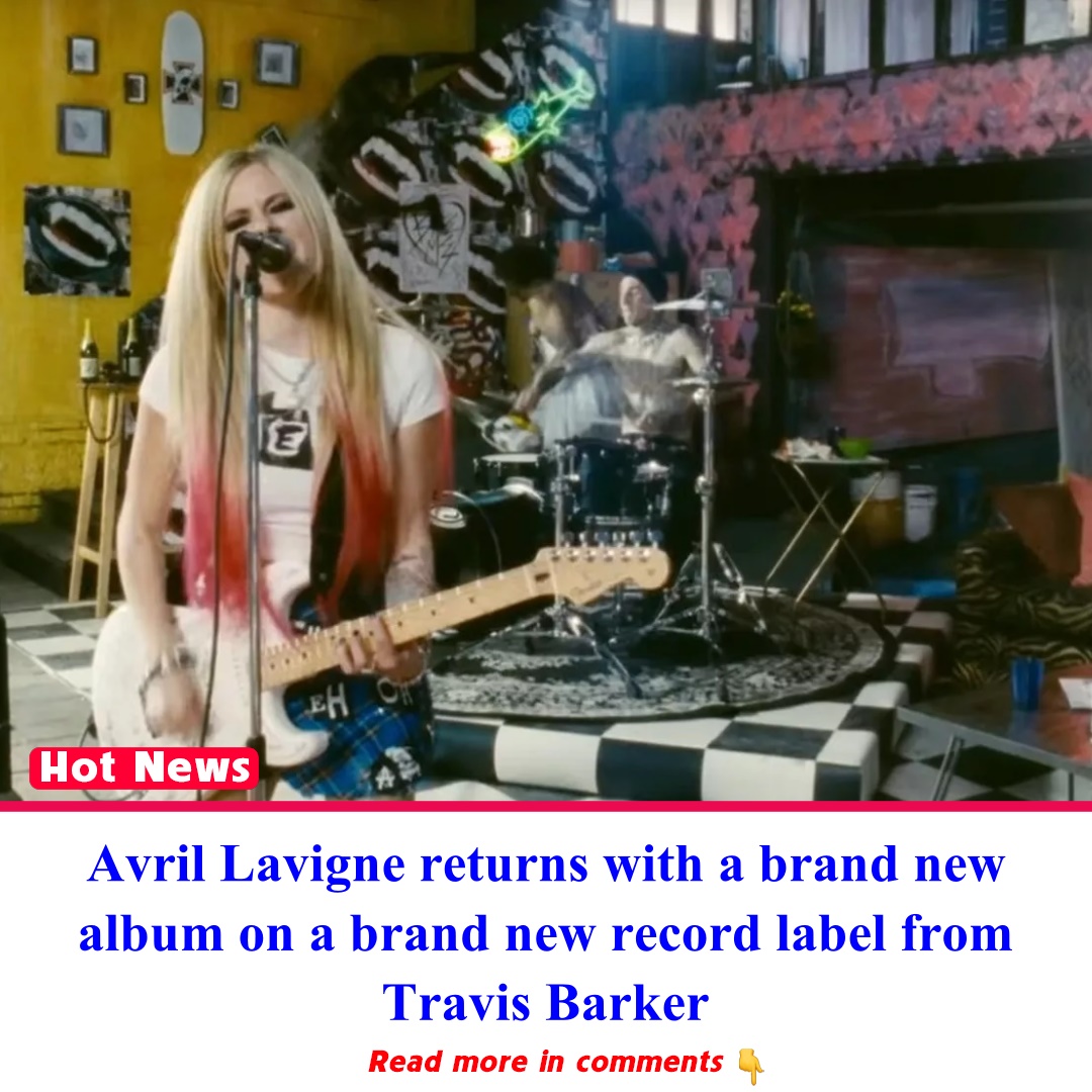 Avril Lavigne Drops Seventh Studio Album 'Love Sux' with Travis Barker ...