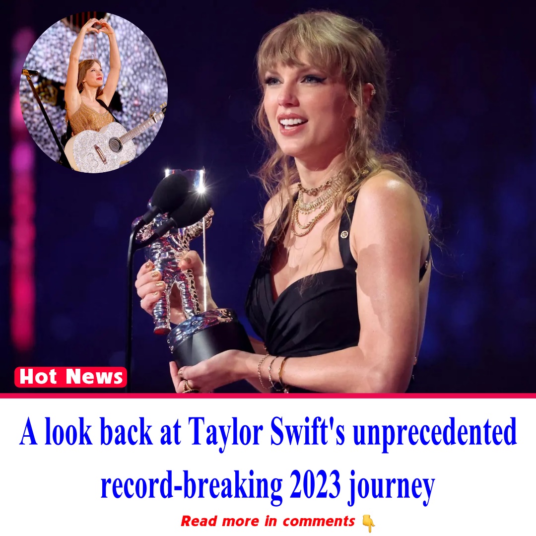A look back at Taylor Swift's unprecedented record-breaking 2023 journey - News