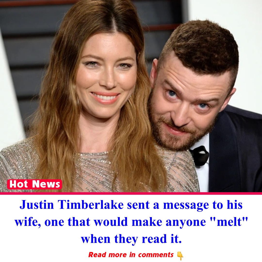 Justin Timberlake's message that makes any woman melt - News