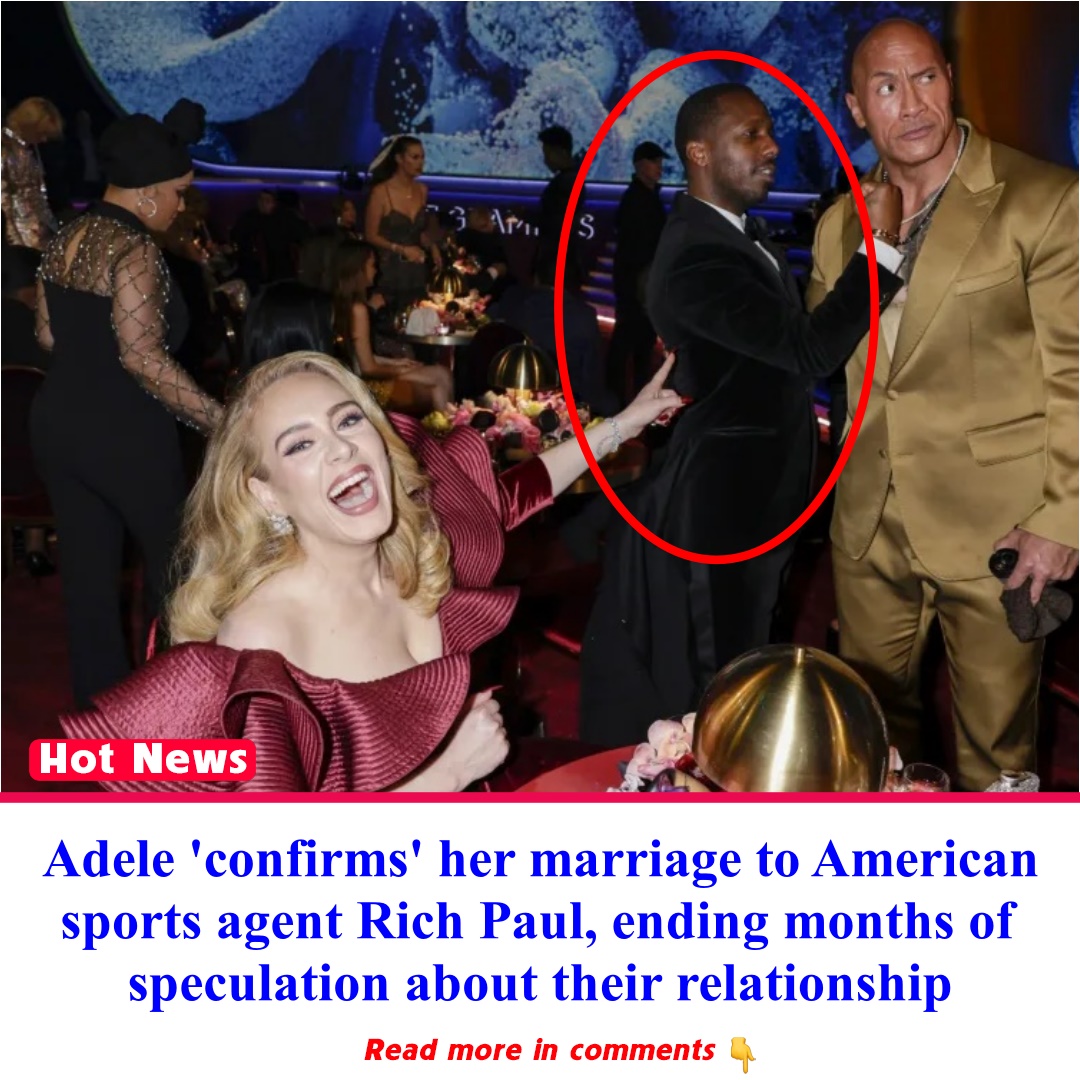 Adele ‘confirms’ marriage to American sports agent Rich Paul - News