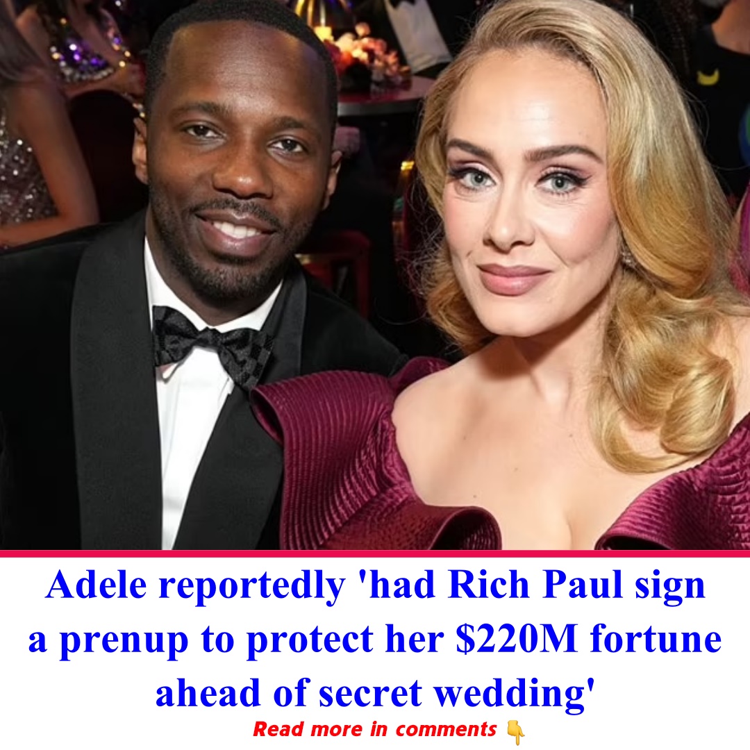 Adele reportedly 'had Rich Paul sign a prenup to protect her $220M ...