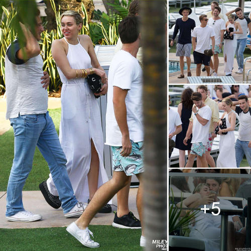 Miley Cyrus at a Seaside Restaurant in Malibu: A Serene Encounter by ...