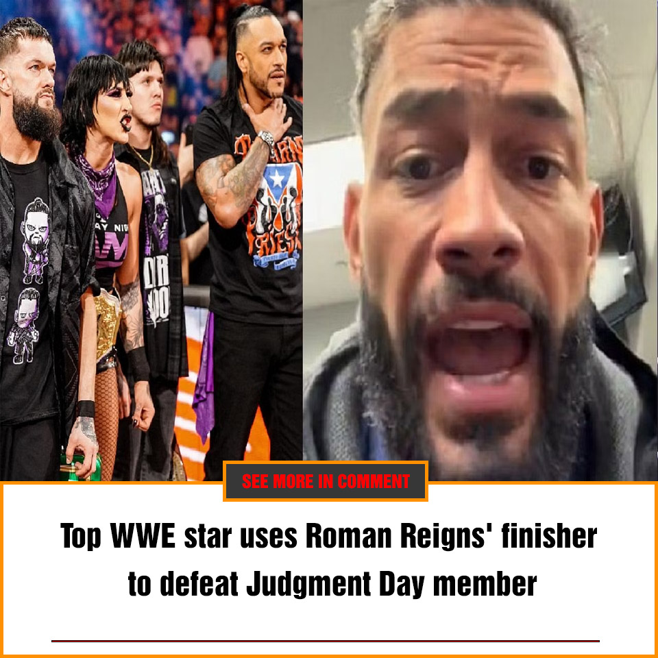 Top WWE star uses Roman Reigns' finisher to defeat Judgment Day member ...