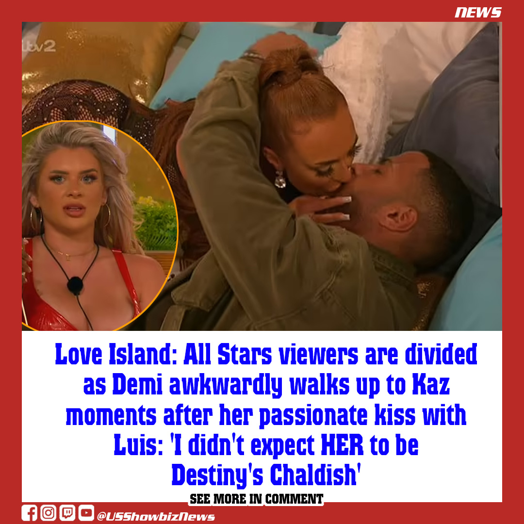 Love Island: All Stars viewers are divided as Demi awkwardly walks up to Kaz moments after her ...
