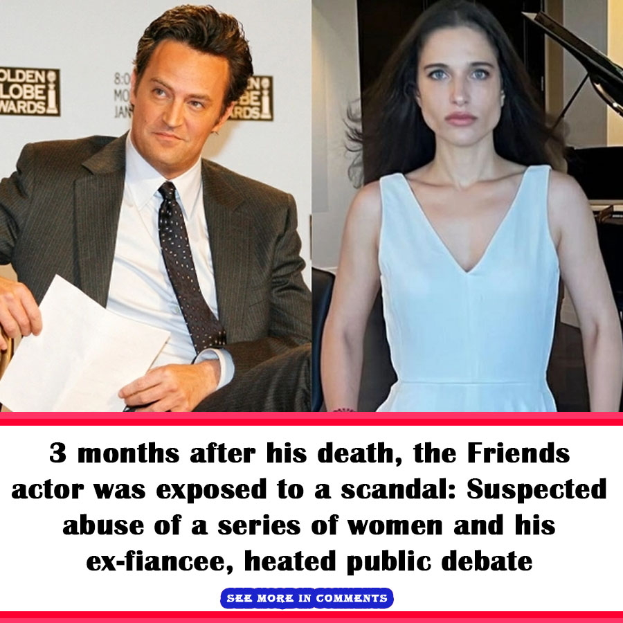 3 months after his death, the Friends actor was exposed to a scandal ...