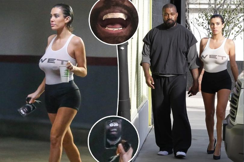 Bianca Censori Loves Kanye West’s New Titanium Teeth So Much She Made ...