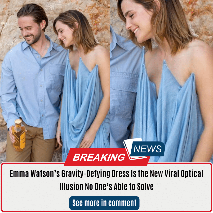 Emma Watson’s Gravity-Defying Dress Is the New Viral Optical Illusion No One’s Able to Solve.xt ...