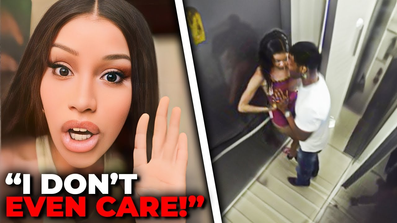 Cardi B's Unseen Viral Footage That Sparked the Offset Divorce Scandal! (H) - News