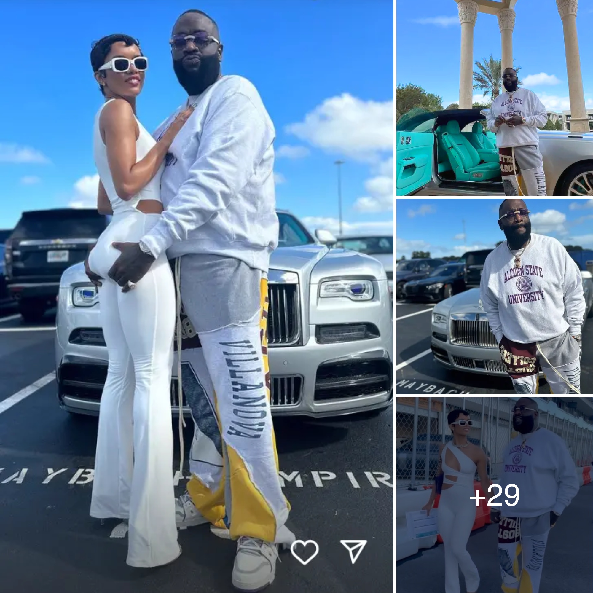 Rick Ross did not hesitate to spend money to make his girlfriend happy ...
