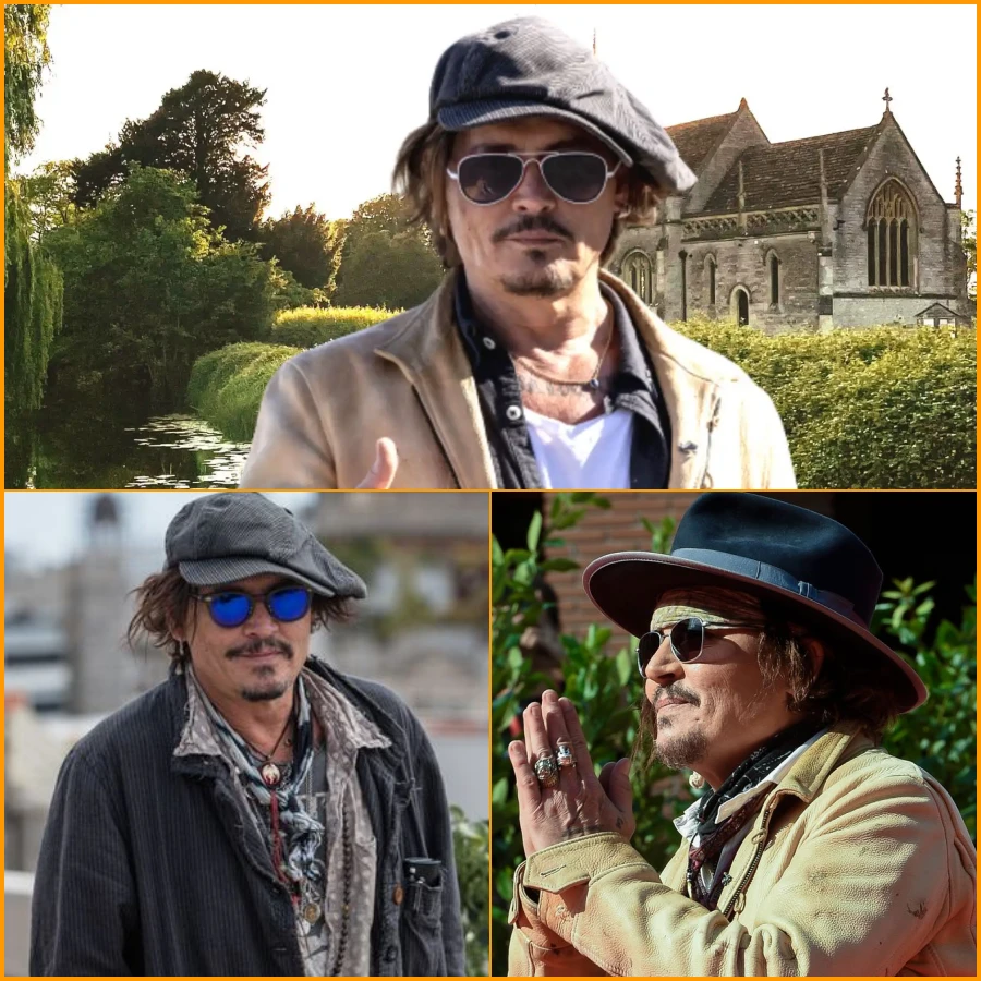 Embrace serenity as Johnny Depp finds peace in the English countryside ...