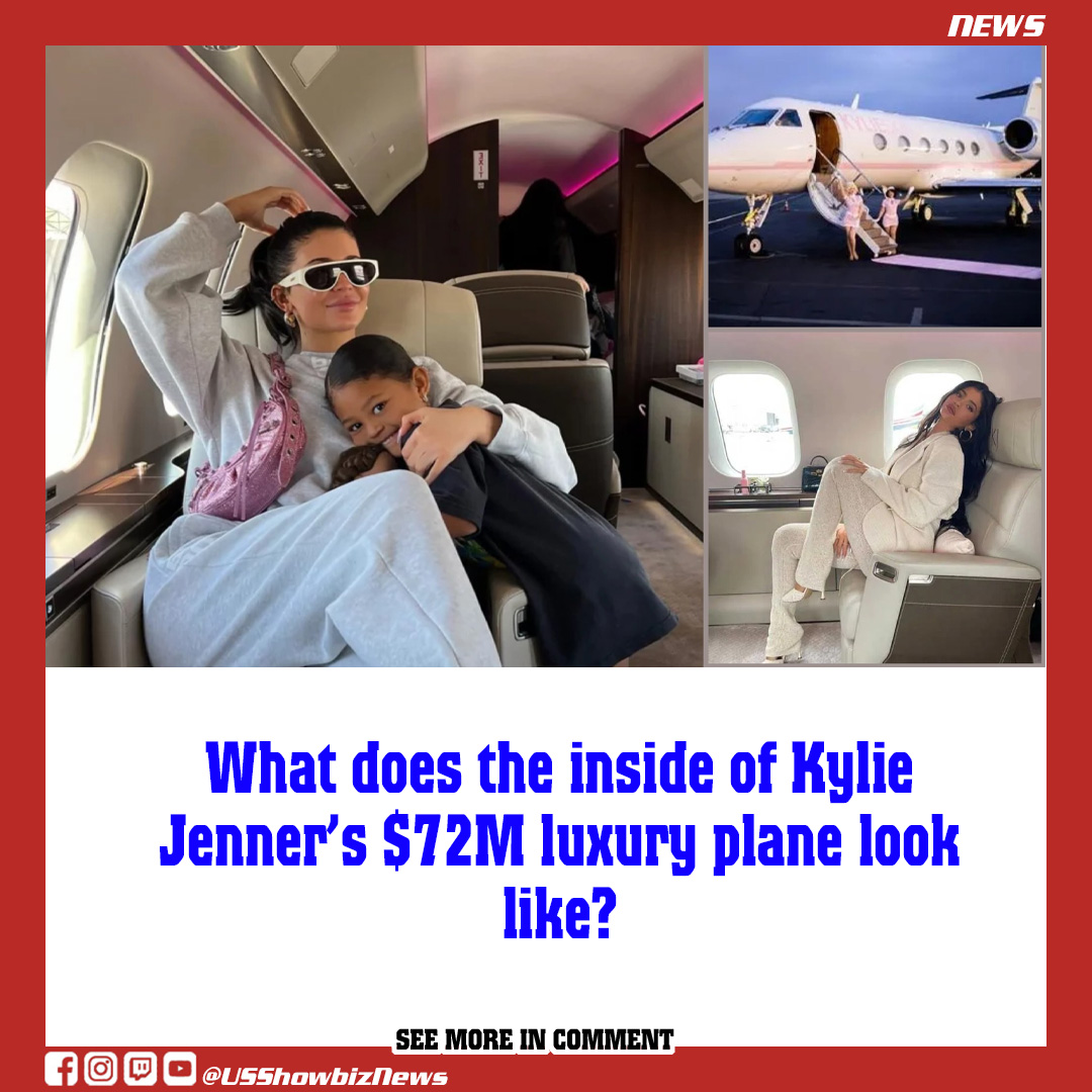 What does the inside of Kylie Jenner’s $72M luxury plane look like? - News