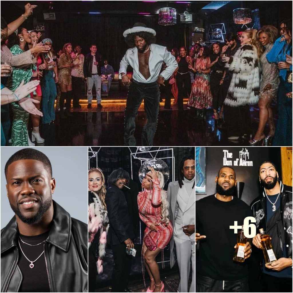 In Photos: Kevin Hart shares exclusive snaps from LeBron James' 'retro ...