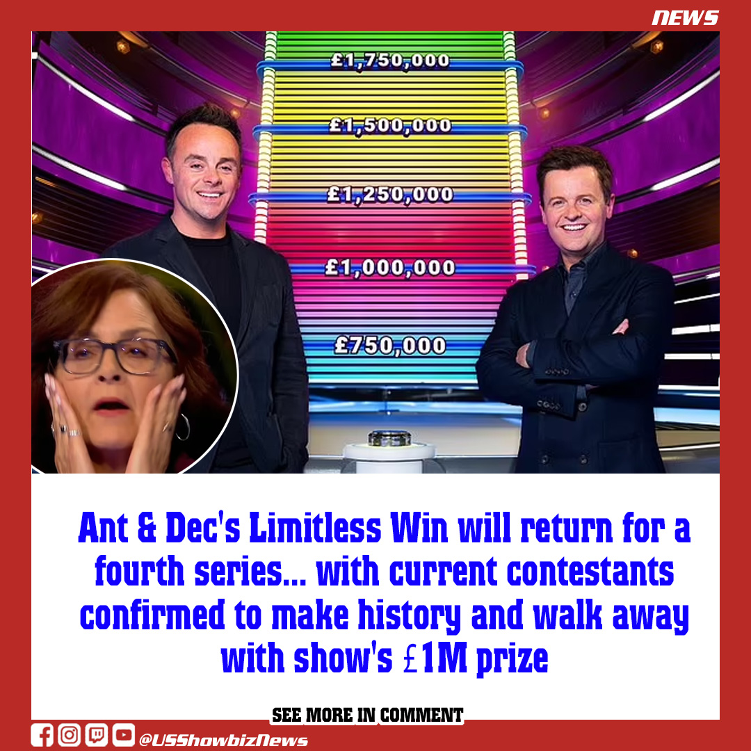 Ant & Dec's Limitless Win will return for a fourth series... with ...