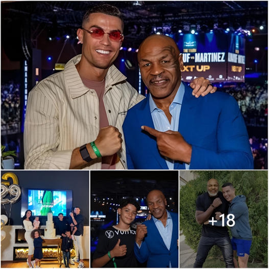 Mike Tyson’s And Ronaldo Meeting In Saudi Arabia On The Occasion Of Cr7’s Son’s Birthday Was An ...