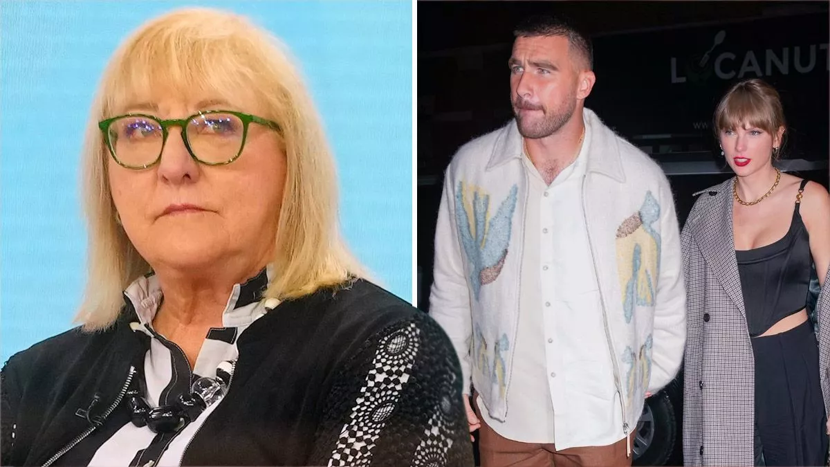 Travis Kelce's mother, Donna, admits that her son became more famous thanks to Taylor Swift ...