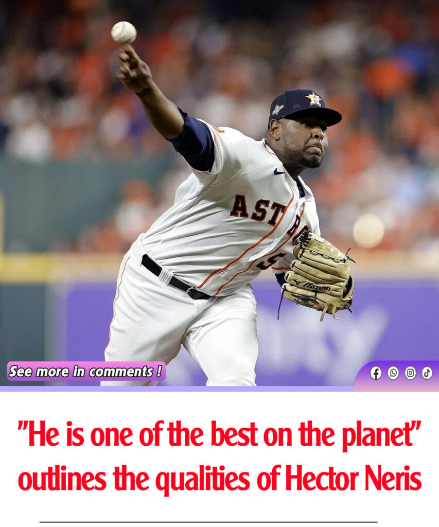 "He is one of the best on the planet" - outlines the qualities of Hector Neris - News