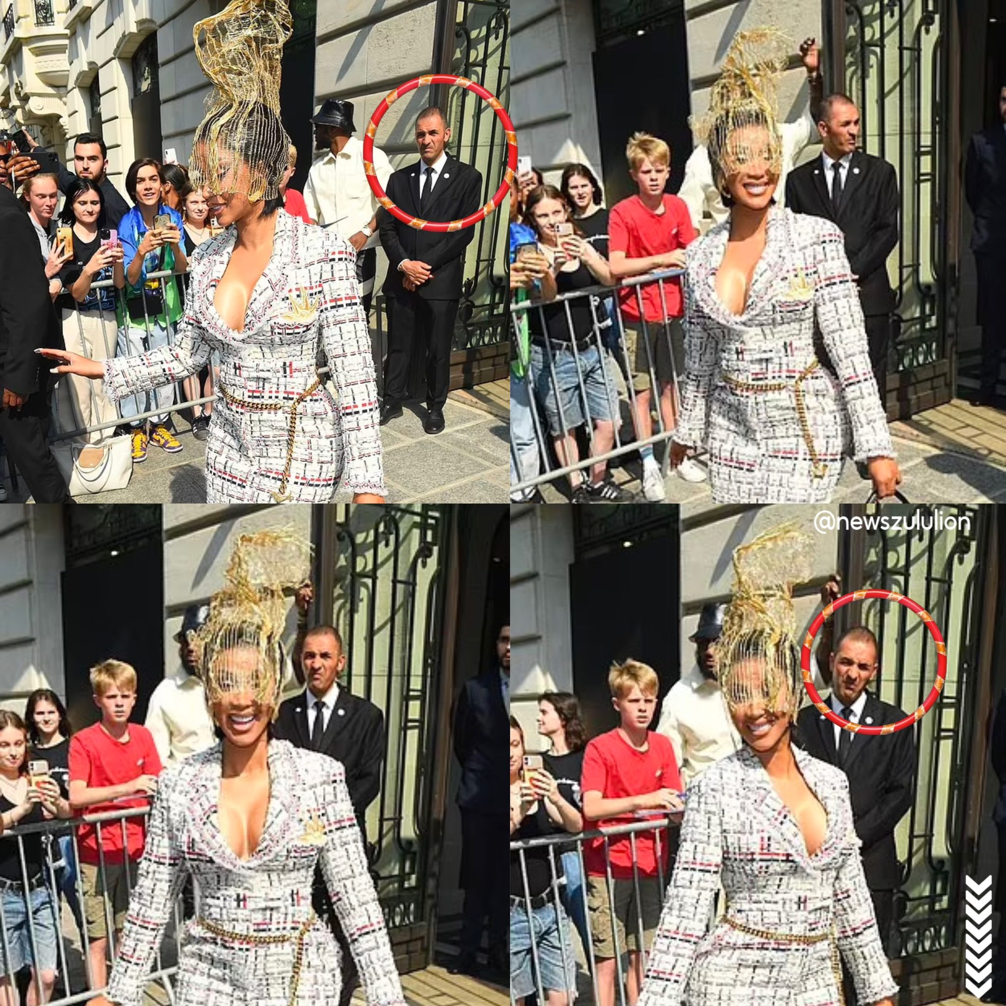 Cardi B’s security guard, despite being overwhelmed by her fart, couldn ...