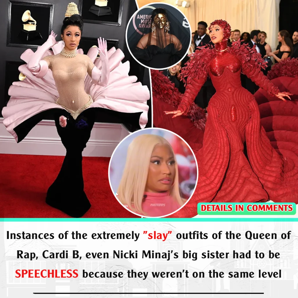 The "tight" outfits of the sisters and aunts of Rap industry leader Cardi B (H) - News