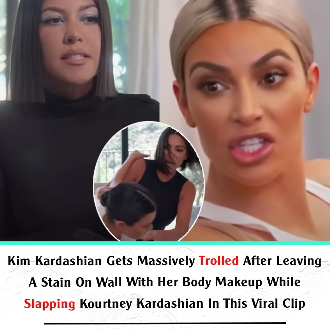 Kim Kardashian Gets Massively Trolled After Leaving A Stain On Wall ...