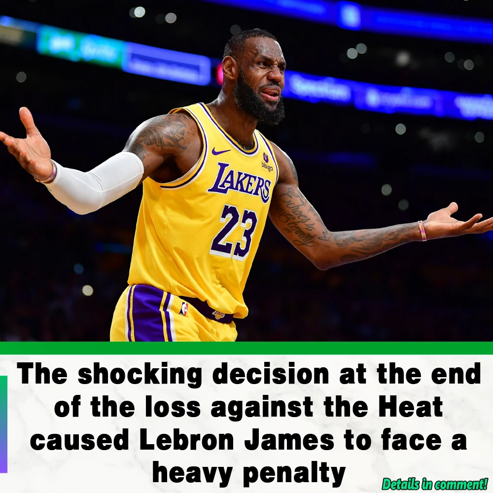 The shocking decision at the end of the loss against the Heat caused ...