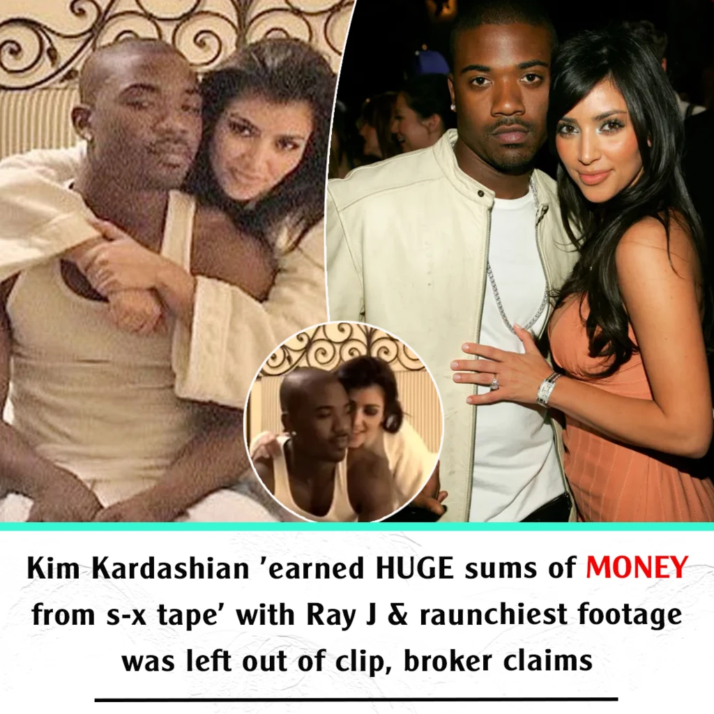 Kim Kardashian 'earned huge sums of money from s-x tape' with Ray J & raunchiest footage was ...