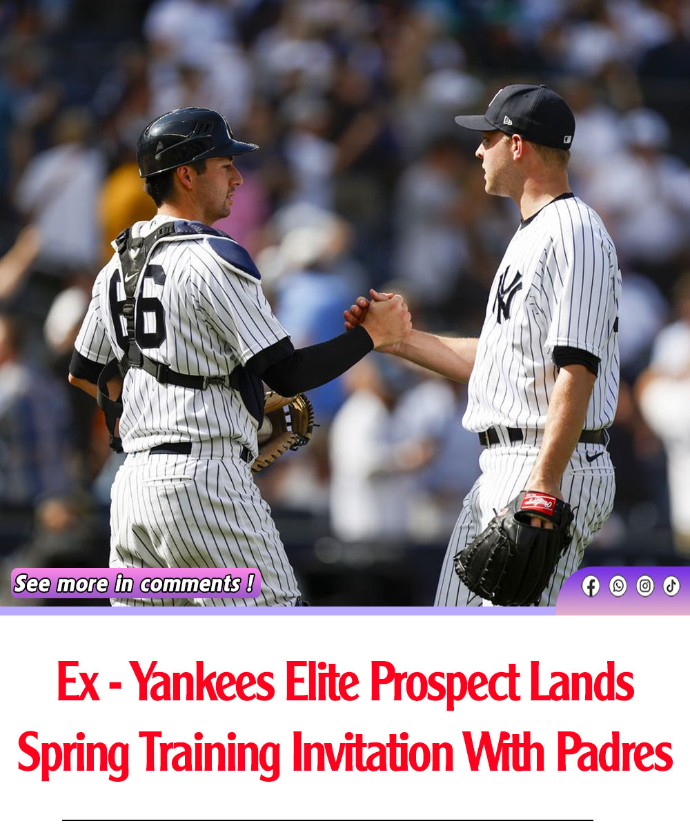 Ex-Yankees Elite Prospect Lands Spring Training Invitation With Padres ...