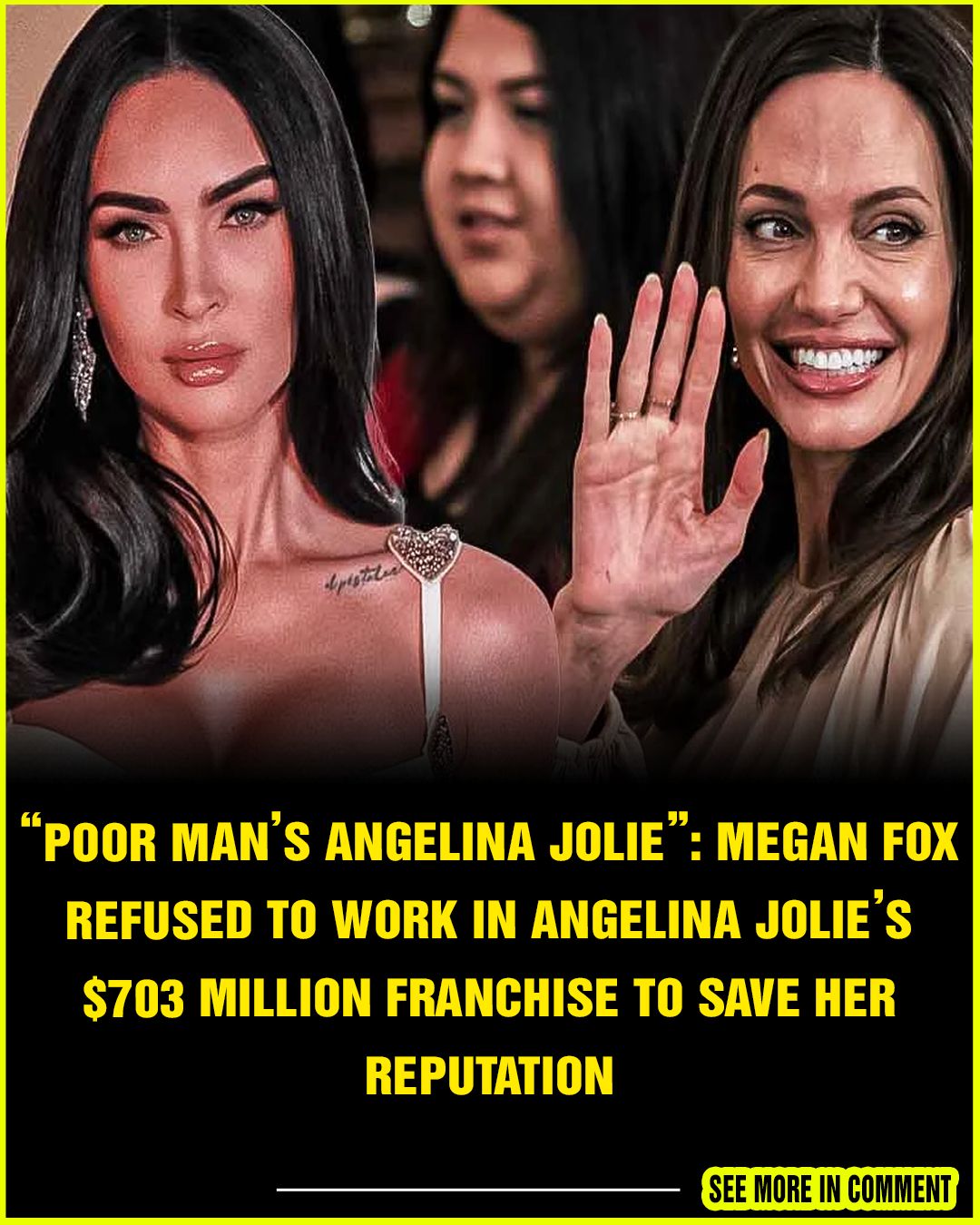“Poor Man’s Angelina Jolie”: Megan Fox Refused to Work in Angelina ...