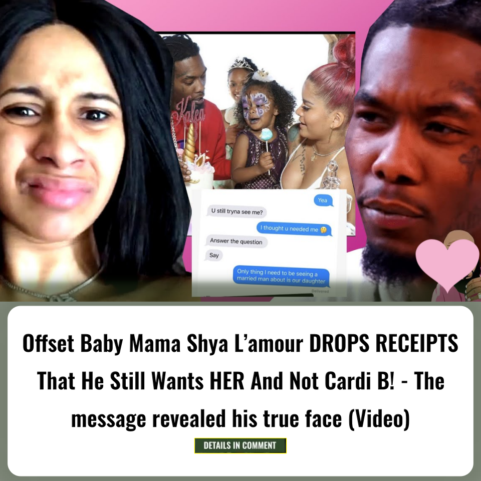 Offset Baby Mama Shya L’amour DROPS RECEIPTS That He Still Wants HER ...