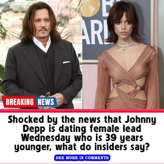 Shocked by the news that Johnny Depp is dating female lead Wednesday ...