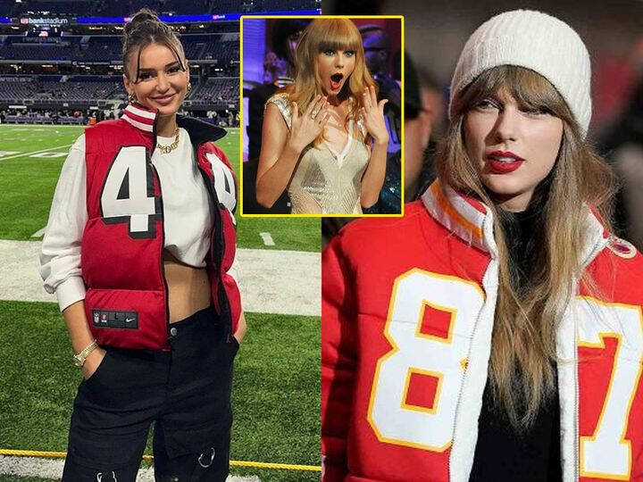 Emotional Elation: Kyle Juszczyk’s Wife Reacts with Joyful Amazement as ...