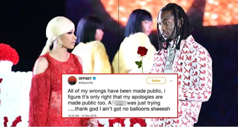 BREAKING: Offset Crashes Cardi B’s Set to Beg for Her Back — and She ...