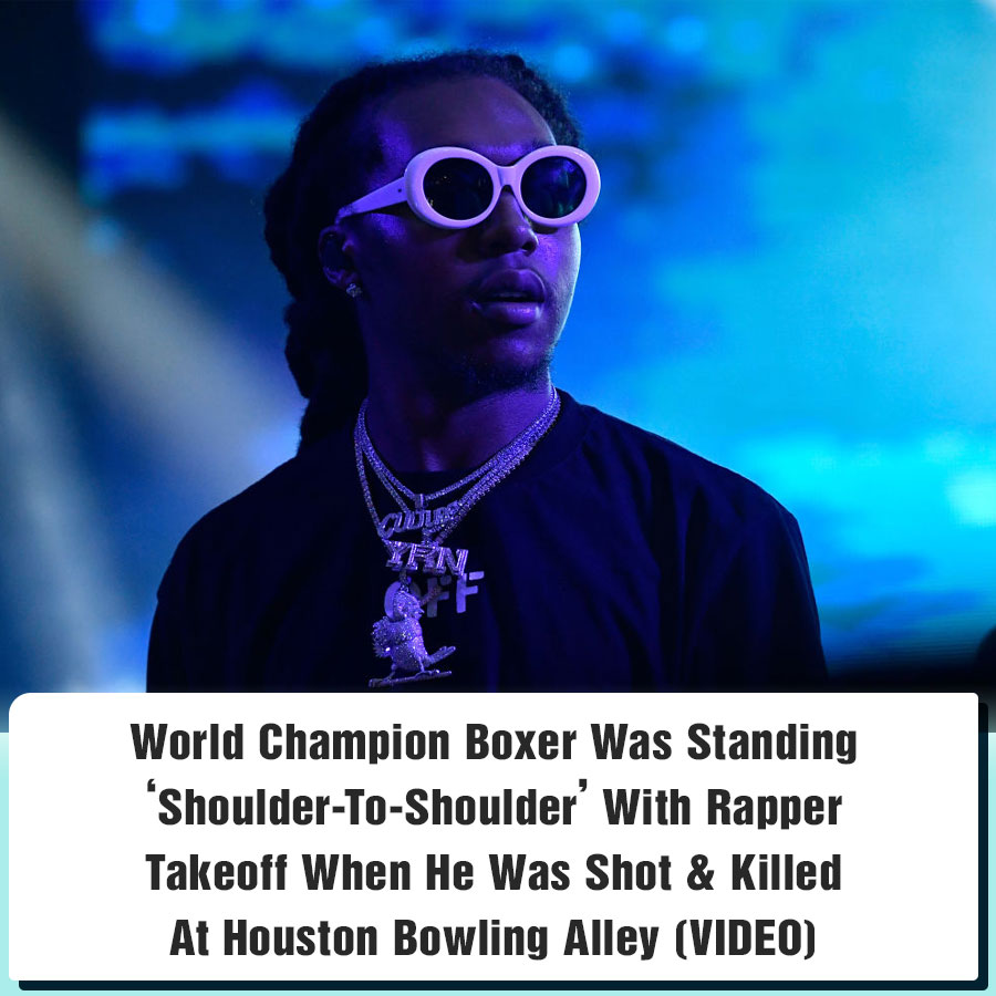 World Champion Boxer Was Standing ‘Shoulder-To-Shoulder’ With Rapper ...