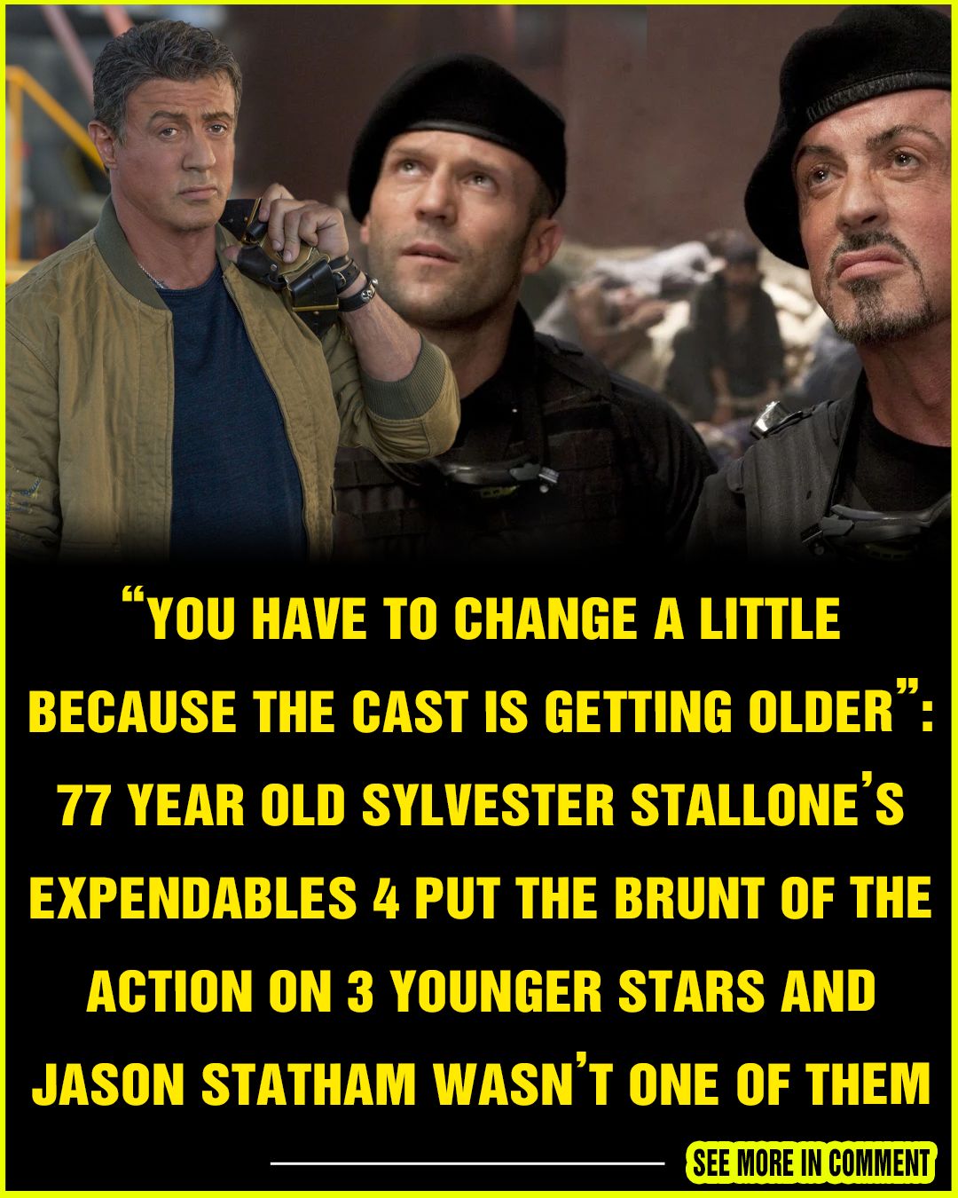 “You have to change a little because the cast is getting older”: 77 ...