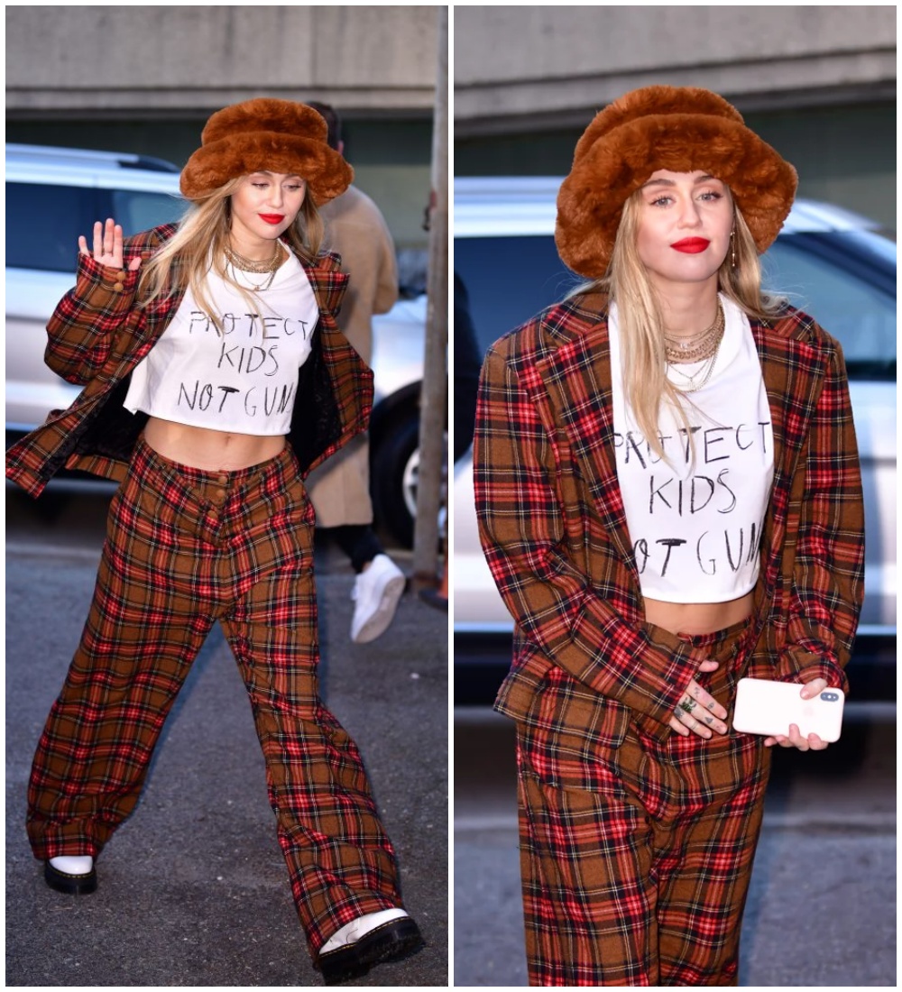 Miley Cyrus Redefines Street Fashion with Edgy and Unapologetic Style ...