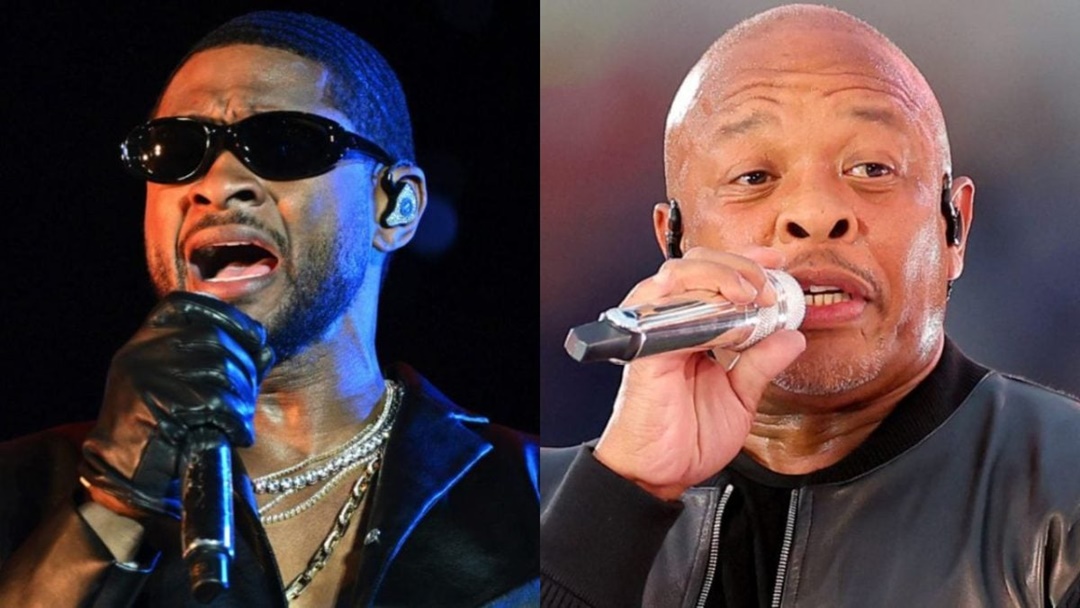 Usher gives ‘Amazing’ Dr.Dre his flowers during las vegas residencyTM ...