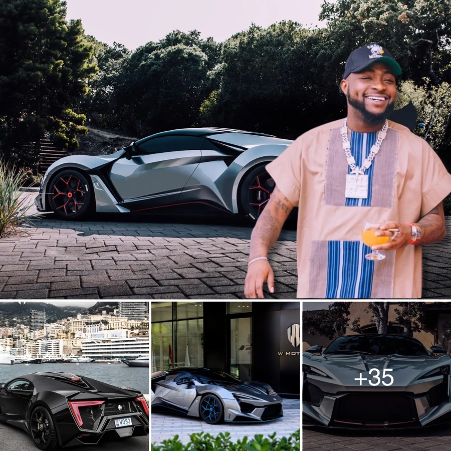 Davido spent all his savings to own the rare supercar Fenyr SuperSport ...