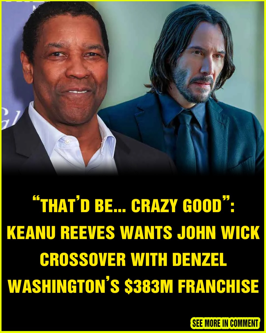 “That’d be… Crazy good”: Keanu Reeves Wants John Wick Crossover With ...