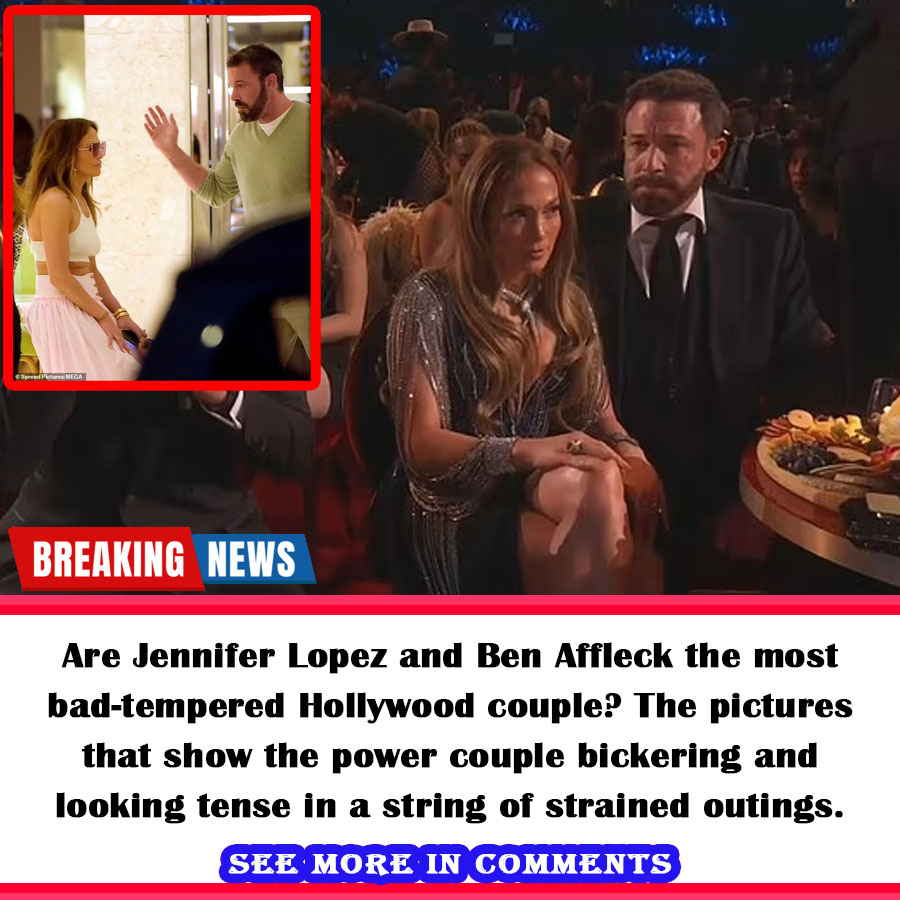Are Jennifer Lopez and Ben Affleck the most bad-tempered Hollywood ...