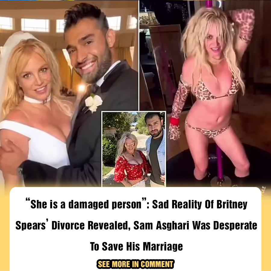 “She is a damaged person”: Sad Reality Of Britney Spears’ Divorce Revealed, Sam Asghari Was ...